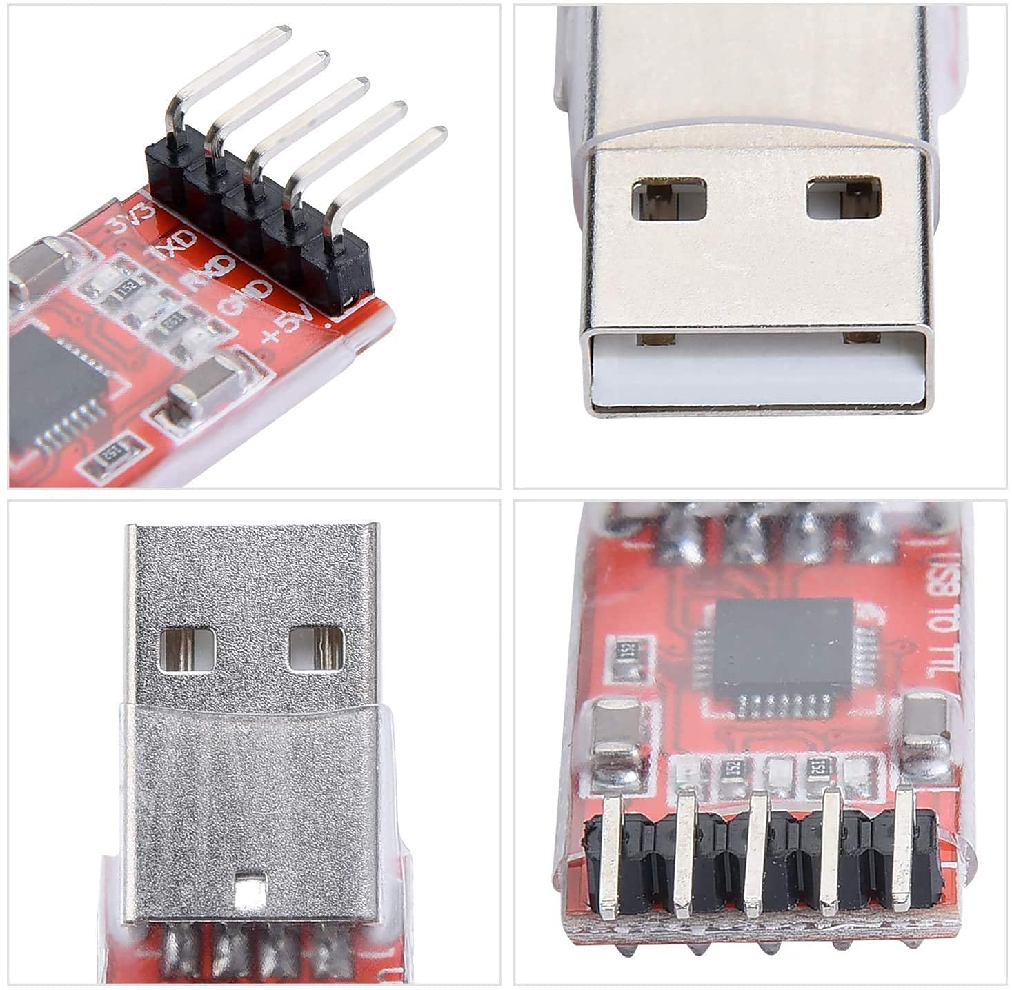 MÓDULO FT232 CONVERTIDOR USB A TTL SERIAL - Electrostore