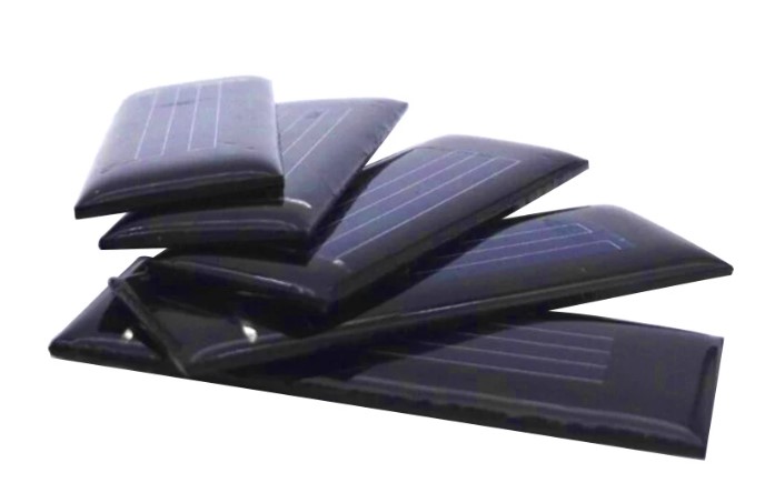MINI PANEL SOLAR 0,5V 100MA 53*18MM - Electrostore