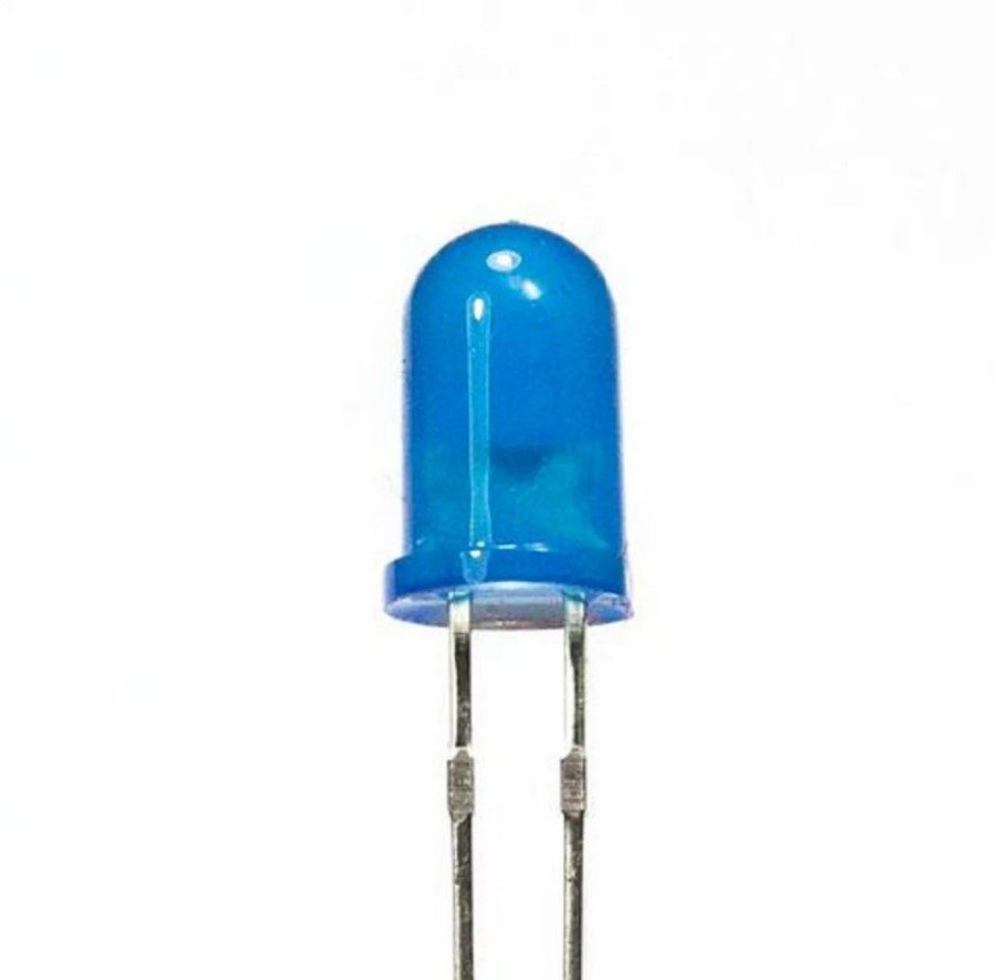 LED 5MM NORMAL AZUL - Electrostore