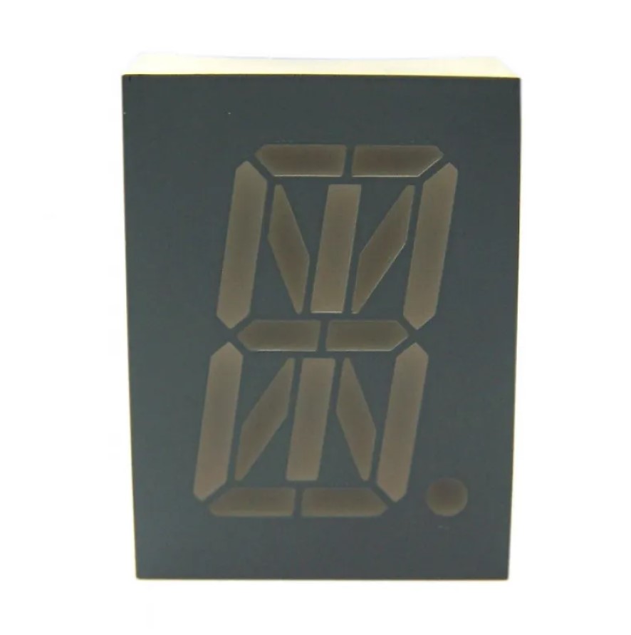 DISPLAY 16 SEGMENTOS ÁNODO COMÚN 0,8" - Electrostore