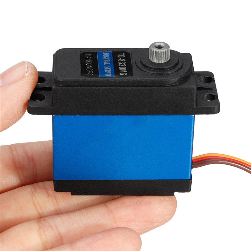 SERVOMOTOR DIGITAL 20KG.CM METÁLICO 180° - Electrostore