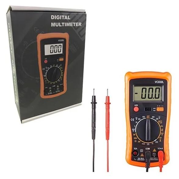 MULTÍMETRO DIGITAL VC830L - Electrostore