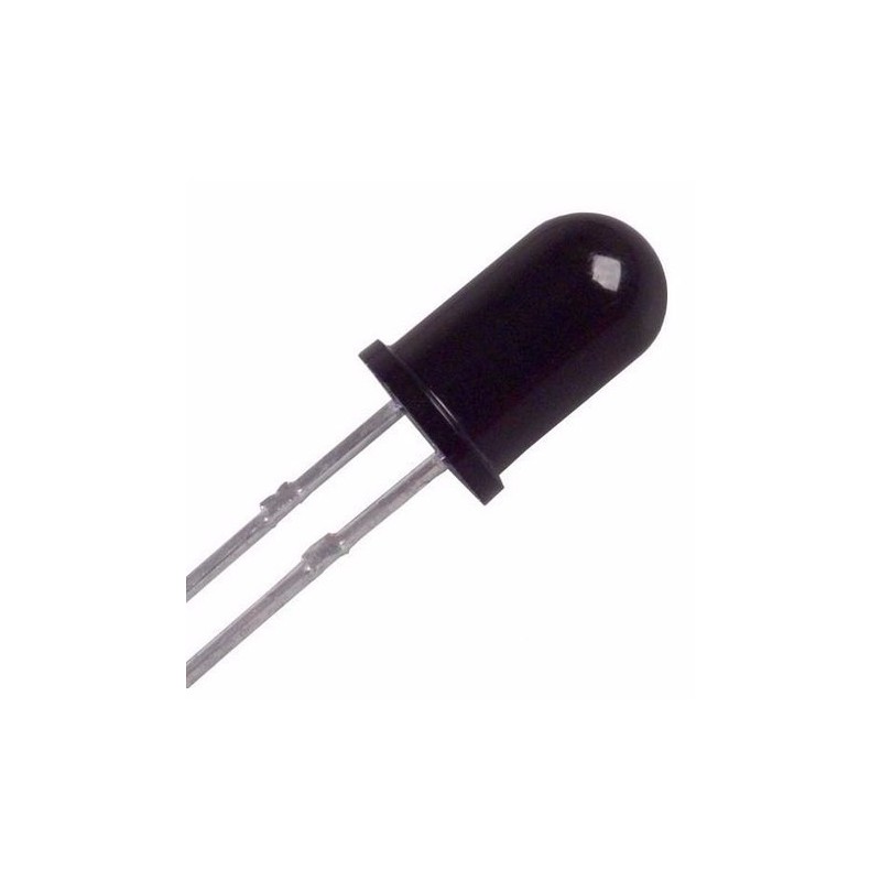 LED 5MM IR INFRARROJO RECEPTOR 2 PINES - Electrostore