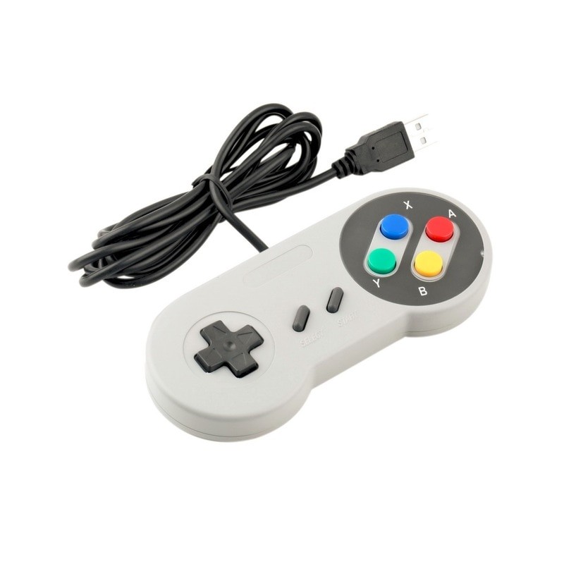 CONTROL RETROPIE TIPO SNES USB RASPBERRY PI 4/PI 3/PC - Electrostore