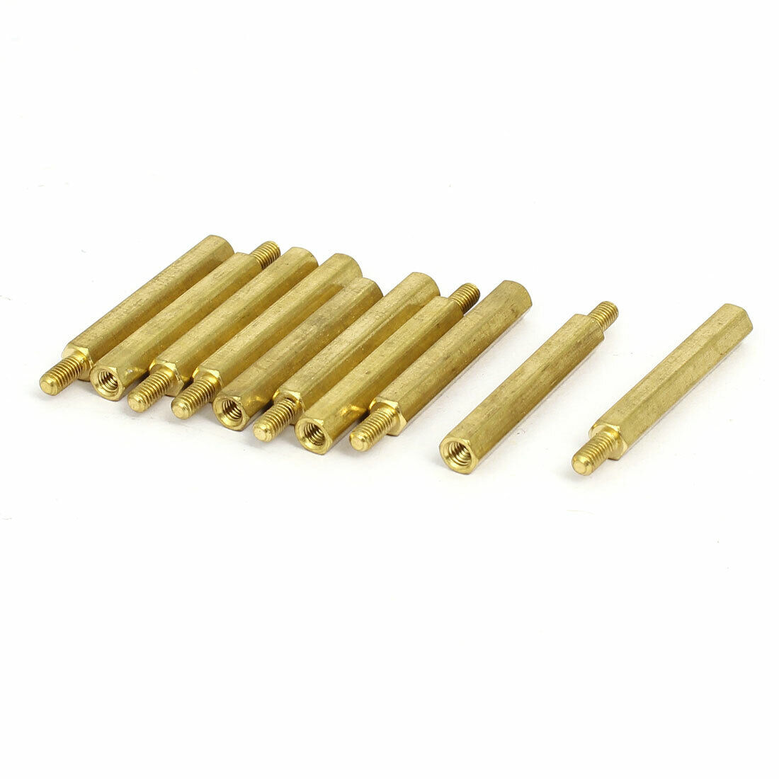 SEPARADOR COLUMNA HEXAGONAL M3 30MM+6MM HEMBRA MACHO - Electrostore