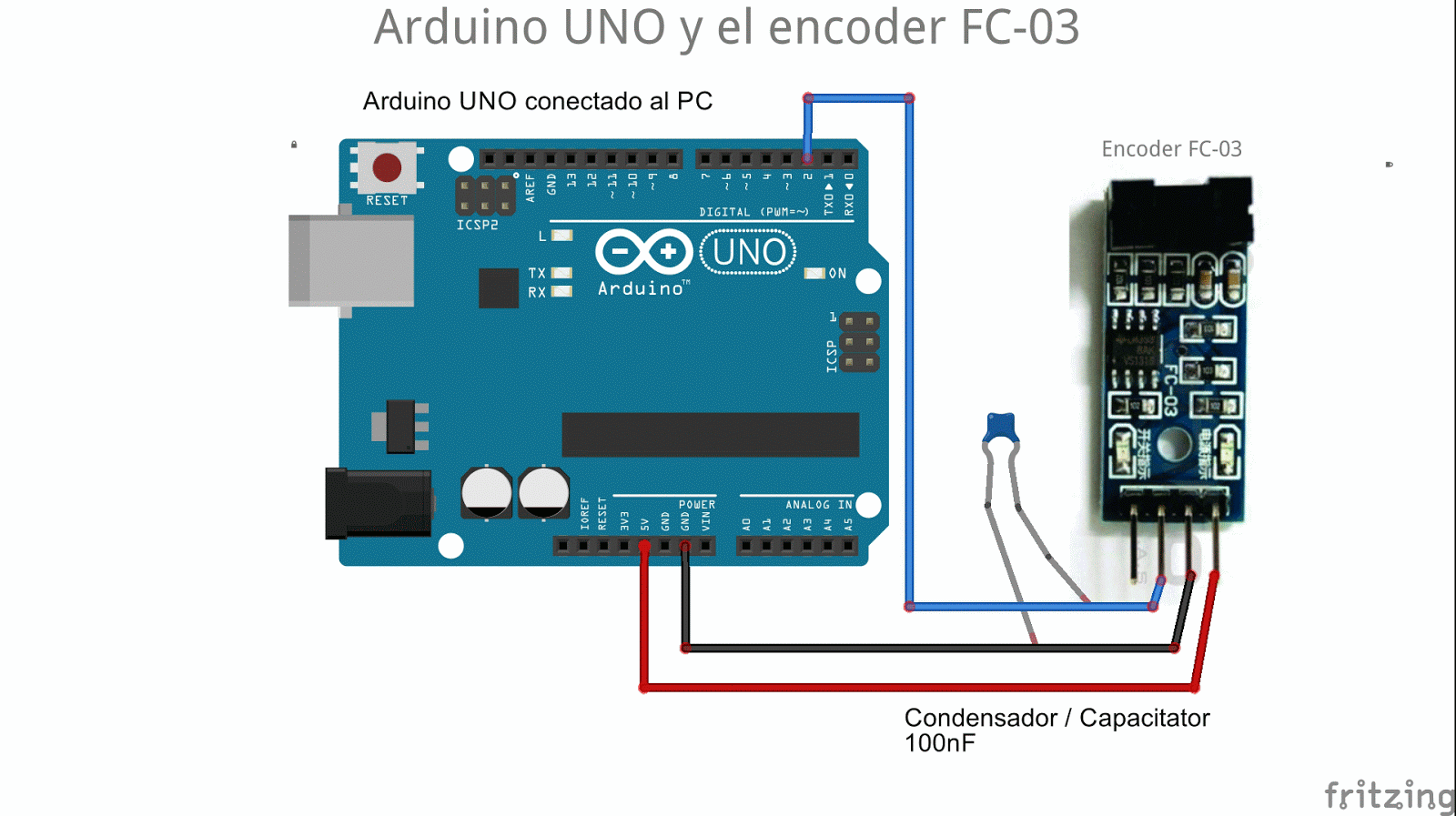 SENSOR INFRARROJO FOTOELÉCTRICO DE VELOCIDAD H ENCODER - Electrostore